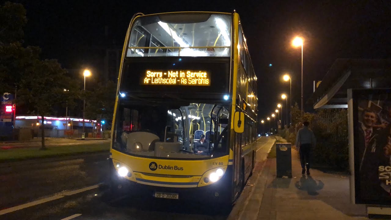 Dublin Bus | Enviro400 Volvo B9TL | EV80 (08-D-30080) | 42N to ...