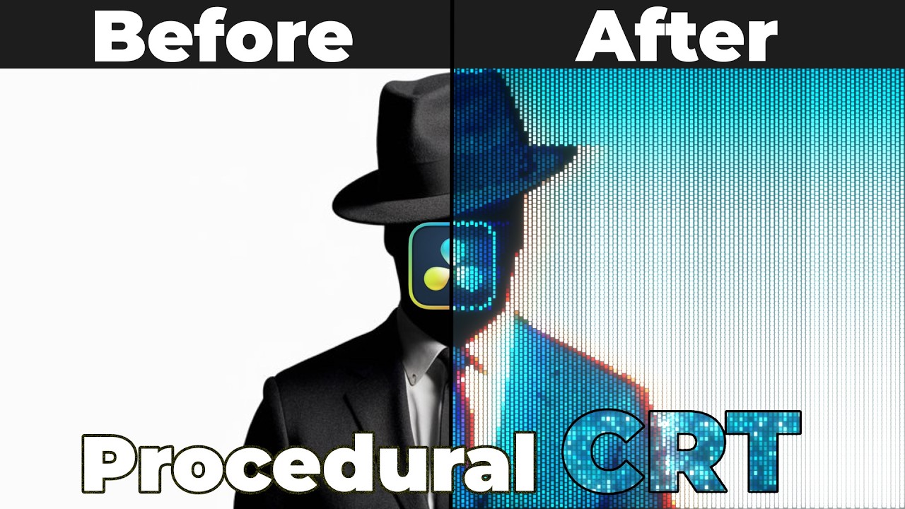 The Best CRT Plugin for DaVinci Resolve - YouTube