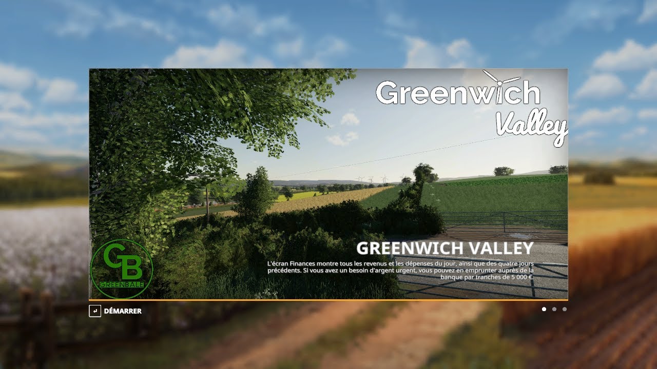 PRESENTATION DE LA CARTE Greenwich Valley SIMULATOR 2019 MOD Contest FR ...