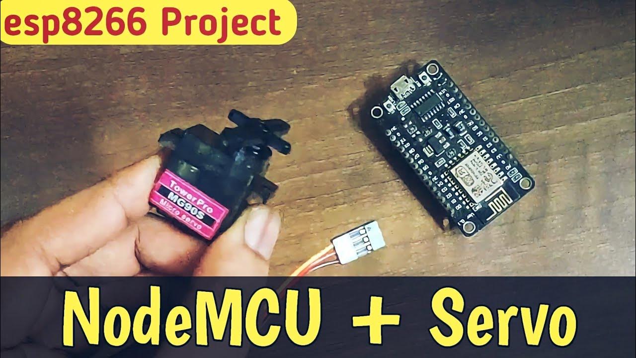 ESP8266 NodeMCU Servo Motor Control | TFK | Hindi - YouTube
