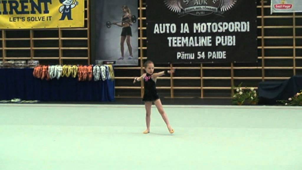 Liza Galkina. Paide Gymnastic competition. Free. - YouTube