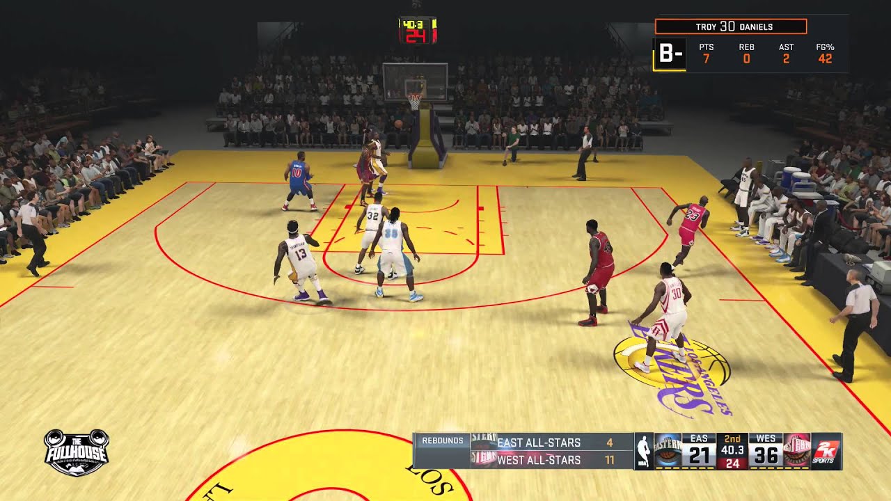 NBA 2k15 Allstar Team Up | FHE Live Action | QJB Goes For Trip Dub ...