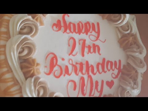 MY 27th Birthday celebration - YouTube