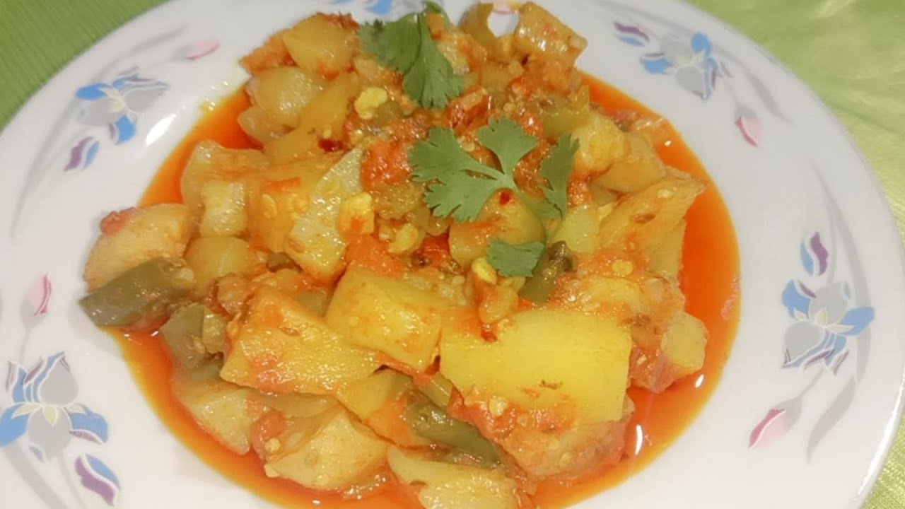 Tindee Loki Aluu ki Sabzi || Masala tinde loki aloo Recipe || Recipe by ...