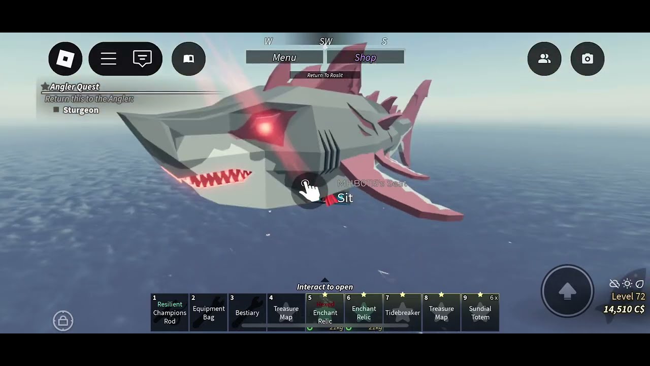 First video! In fisch catching the meg - YouTube
