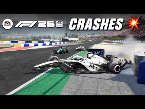 F1 2026 REALISTIC CRASH COMPILATION 💥7
