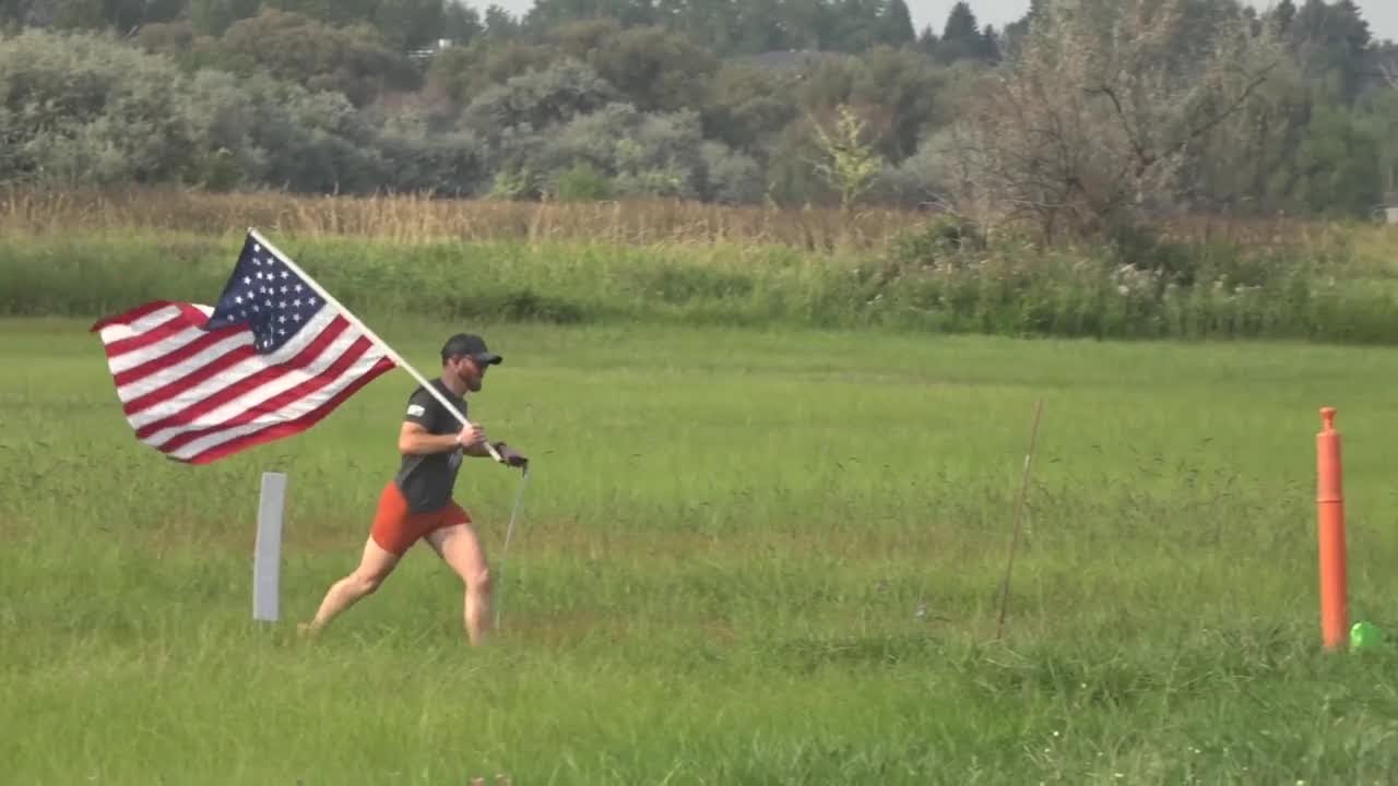 Aaron Butler Purple Heart Memorial Run remembers fallen heroes - YouTube