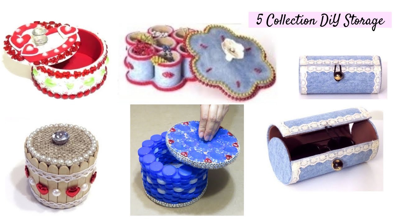 5 Useful Collections Storage Organizers from different materials | Easy ...