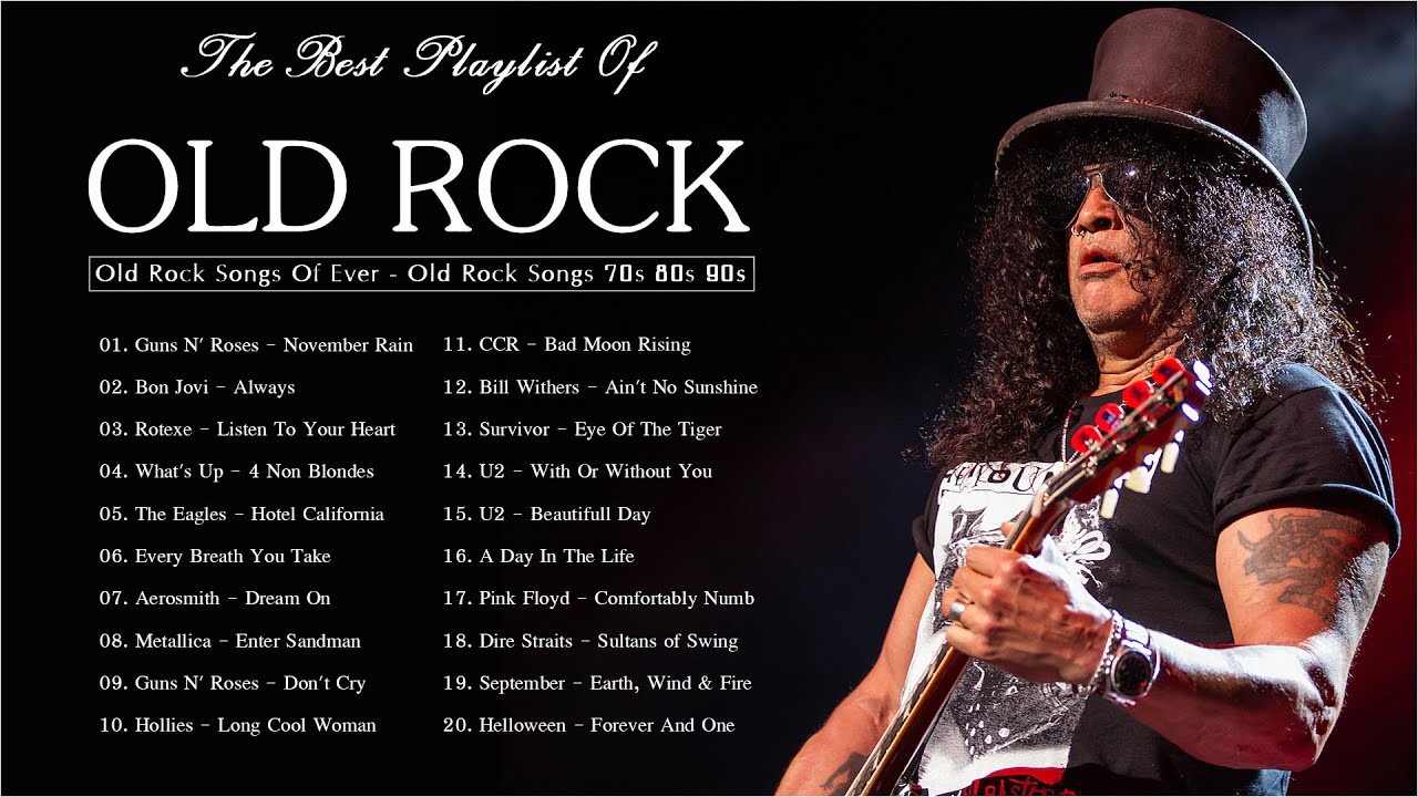 The Best Old Rock Songs - Old Rock Songs Of 80s 90s - Old Rock Playlist ...