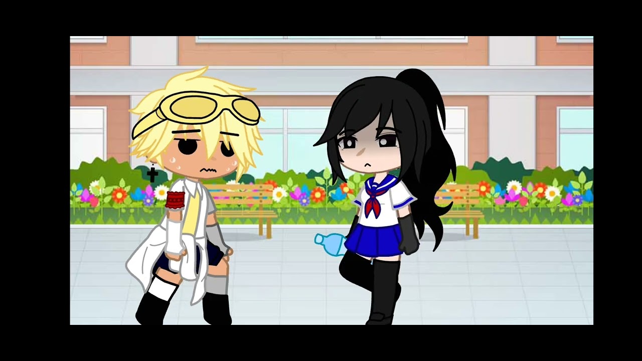 Aso and Ayano ^w^ (yandere simulator male rivals) - YouTube