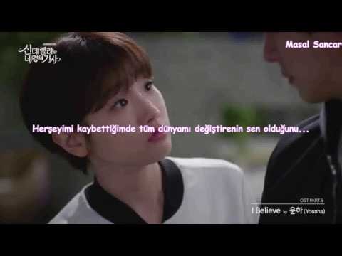 Younha - I Believe (Türkçe Altyazılı) [CINDERELLA WITH FOUR KNIGHTS OST]