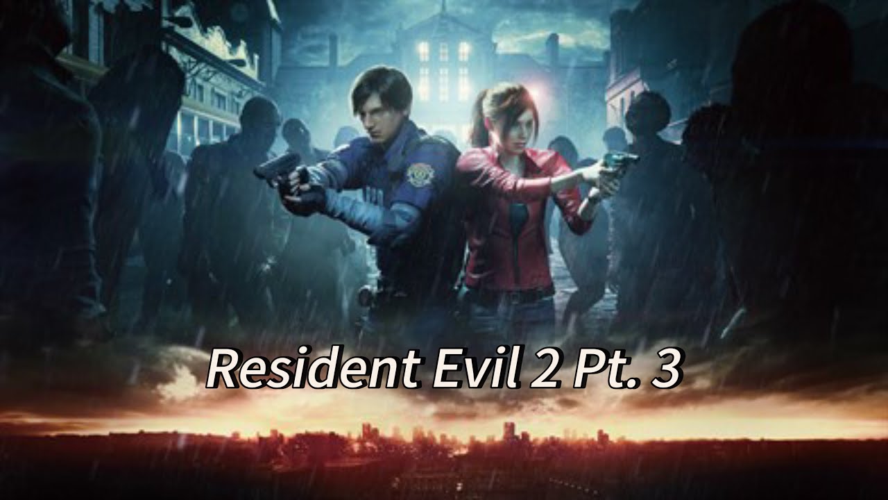 FIRST BOSS FIGHT!! (RE2 PT. 3) - YouTube
