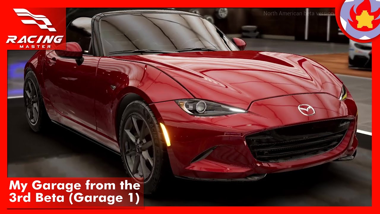 My Garage from the 3rd Beta (Garage 1) | Racing Master - YouTube