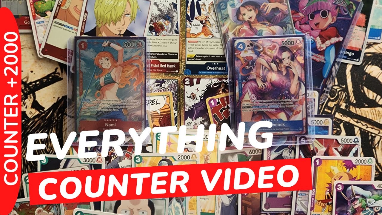 OP TCG Everything Counter Video OP01 - YouTube