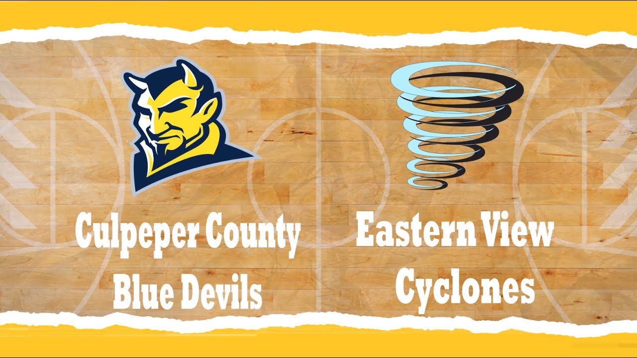 Culpeper County vs. Eastern View | Basketball Doubleheader | Girls ...