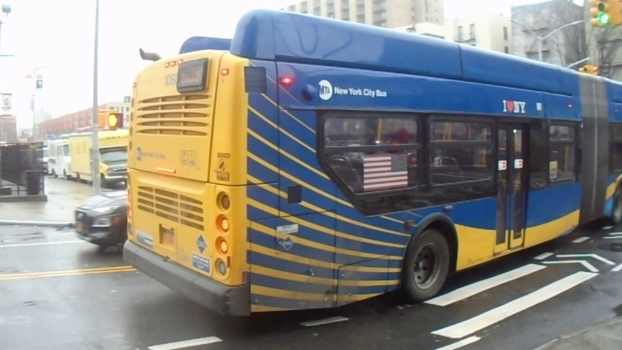 MTA NYC Bus 2018 New Flyer XN60 Xcelsior CNG #1060 & #1039 On The Bx35 ...