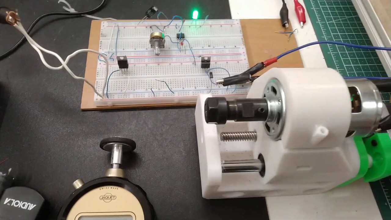CONTROL DE VELOCIDAD PWM 30V PARA MOTORES DC - YouTube