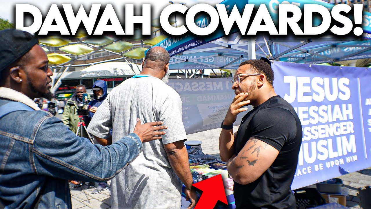 UK Dawah Team MELTSDOWN & RUNS AWAY From GodLogic! - YouTube