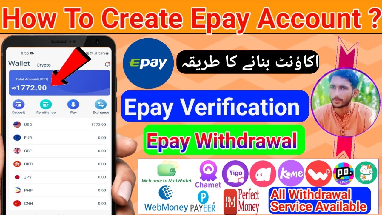 How To Create Verify Epay Account in Pakistan 2024 \ Epay Wallet Review ...