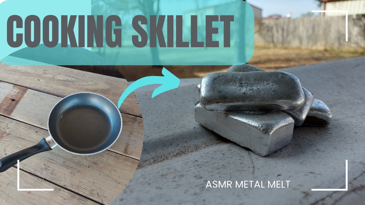 Cooking Skillet Melt - ASMR Metal Melt - YouTube