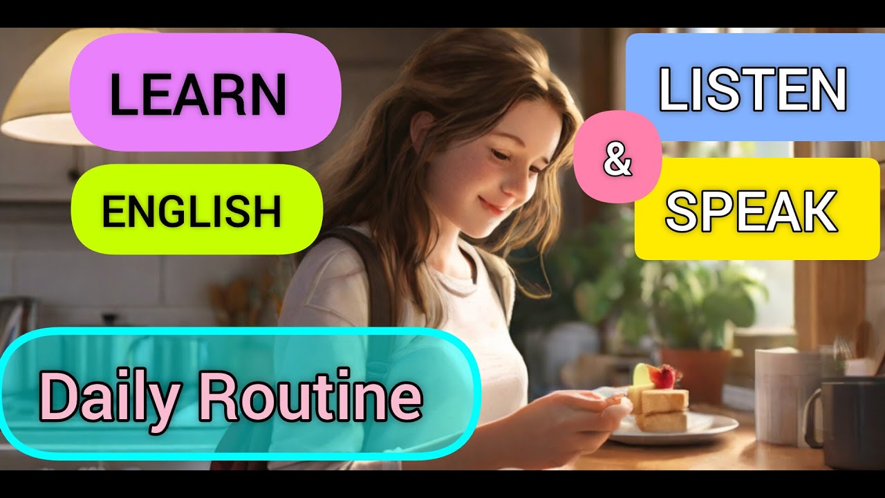 Daily Routine in English #dailyroutines - YouTube
