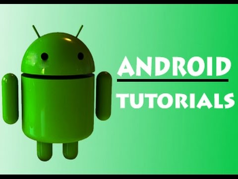 Android Tutorials: How To Build Your First Android App - YouTube