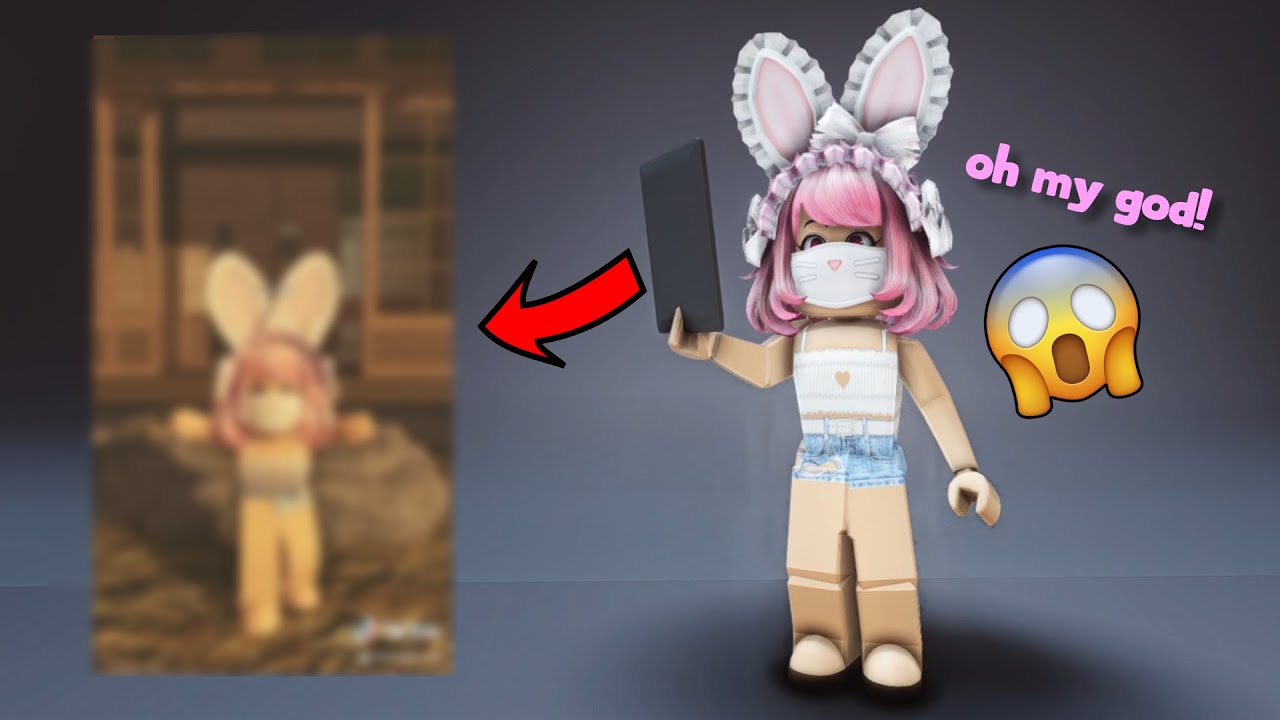 Recreating my most VIRAL ROBLOX TikTok!😲🐇 - YouTube