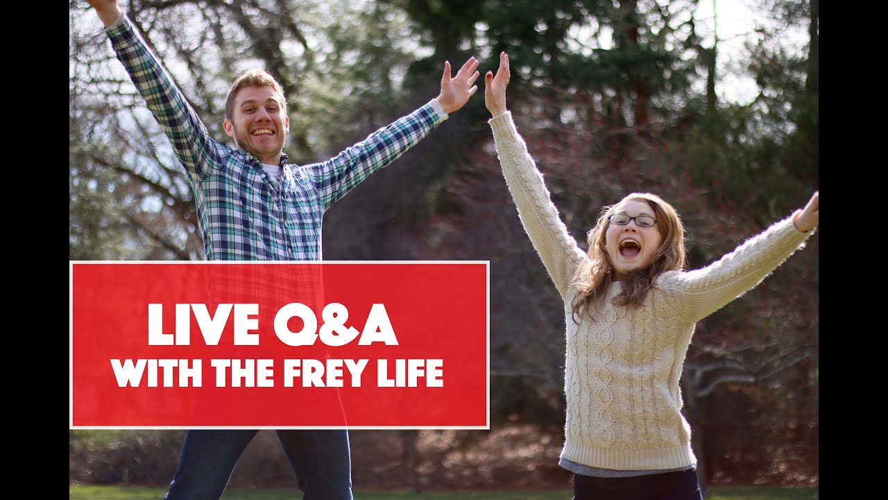 LIVESTREAM Q&A with The Frey Life about Cystic Fibrosis & everyday life ...