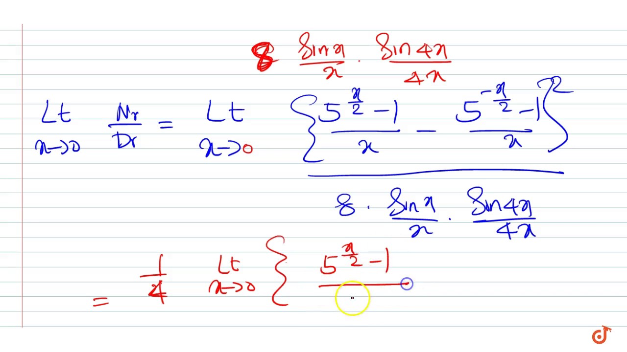 find out limit of the trignometric function - YouTube