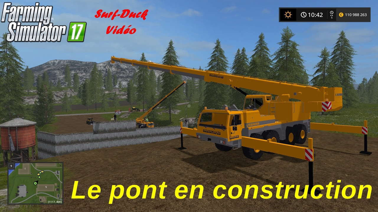 [FS17] La Mine EP#5 Construction d'un pont - YouTube