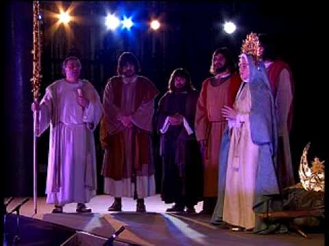 400-Year-Old Sacred Play Debuts In Rome - YouTube