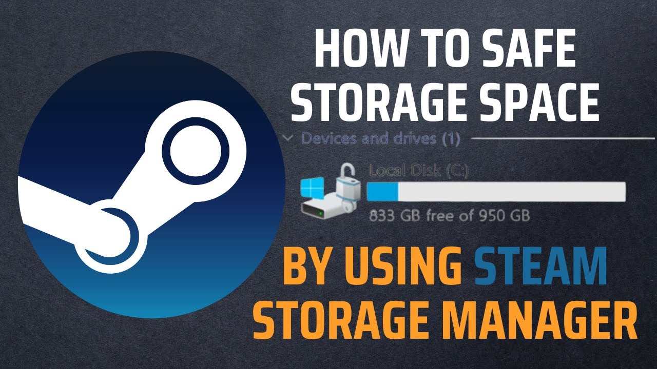 How To Safe Storage Space Using Steam Storage Manager (2024) - YouTube