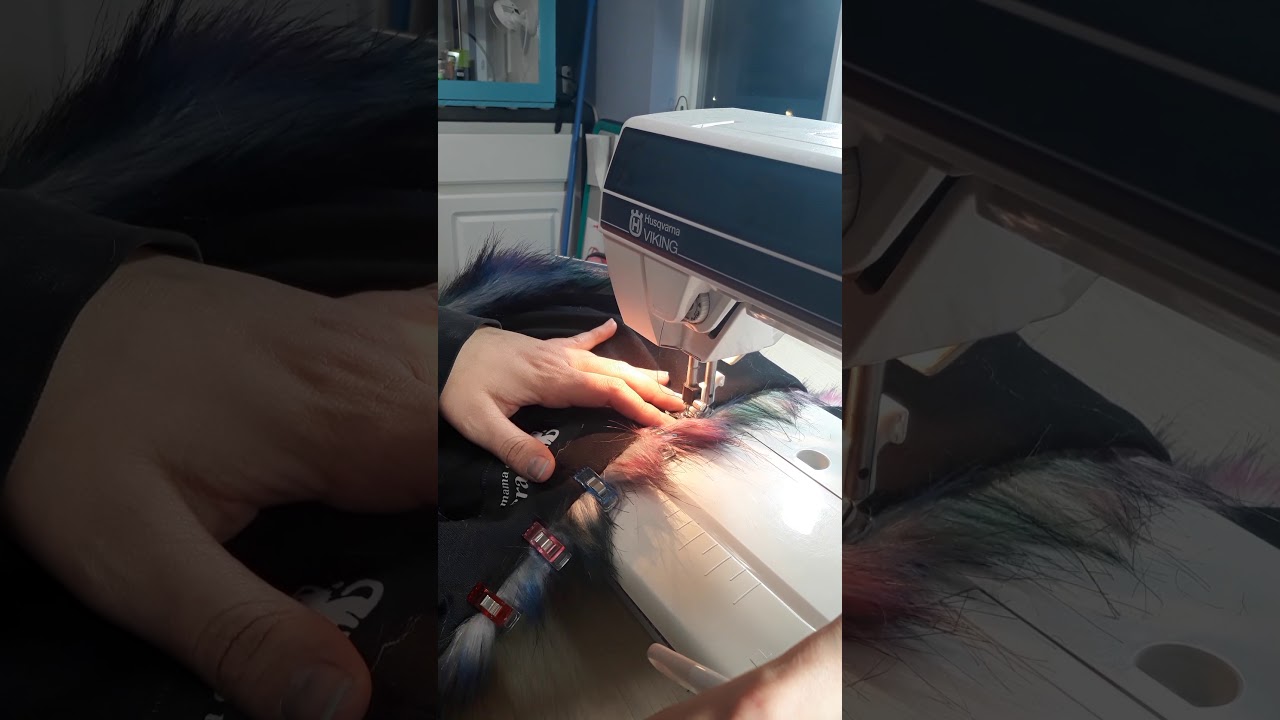Sewing a neck seam! - YouTube