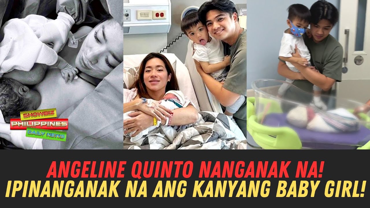 Angeline Quinto Nanganak Na! Ipinanganak Na Ang Kanyang Baby Girl ...