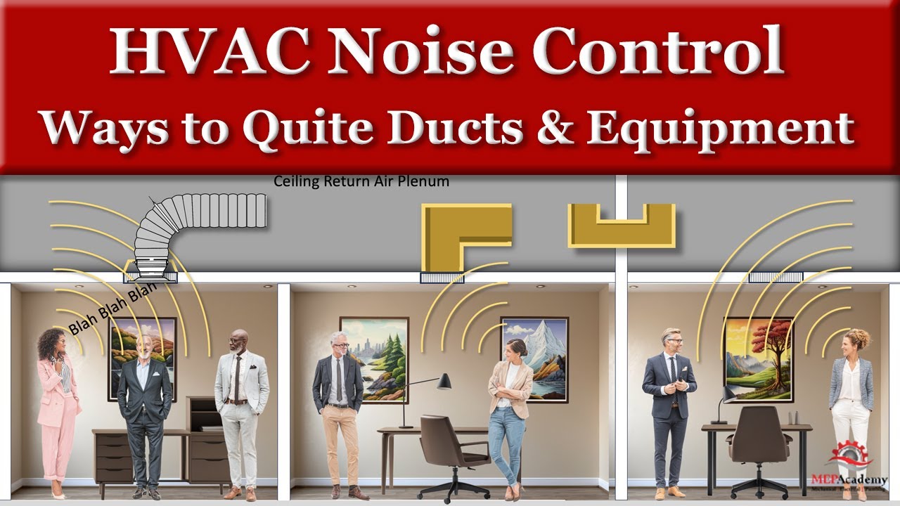 HVAC Noise Control: Proven Ways to Quiet Loud Ducts & Equipment - YouTube