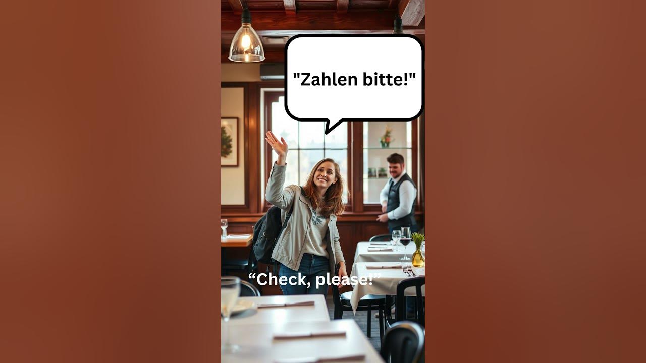 How to Order Food in German | Quick German Travel Phrases #german # ...