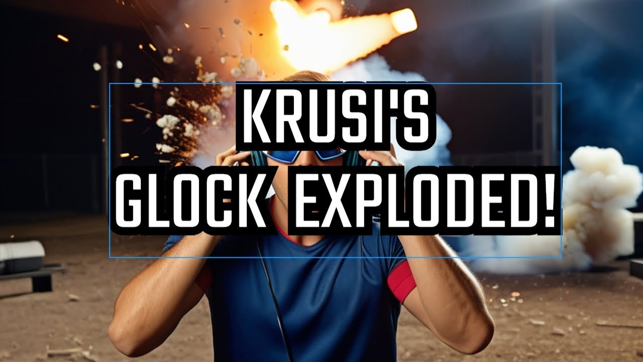The Terrifying Moment Krusi Boy's Glock Exploded #glock #shadowsystems ...