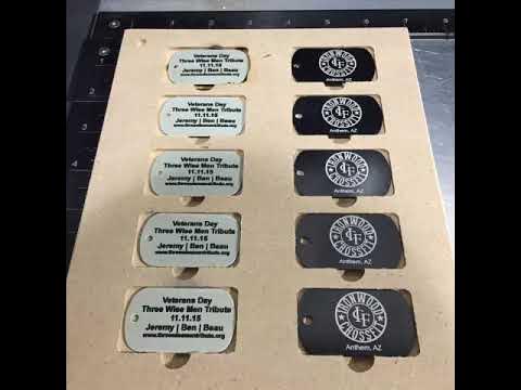 Veterans Day Idea: Dog Tags - YouTube