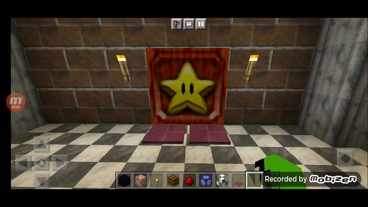 the ????? apparition as the wario apparition in minecraft - YouTube