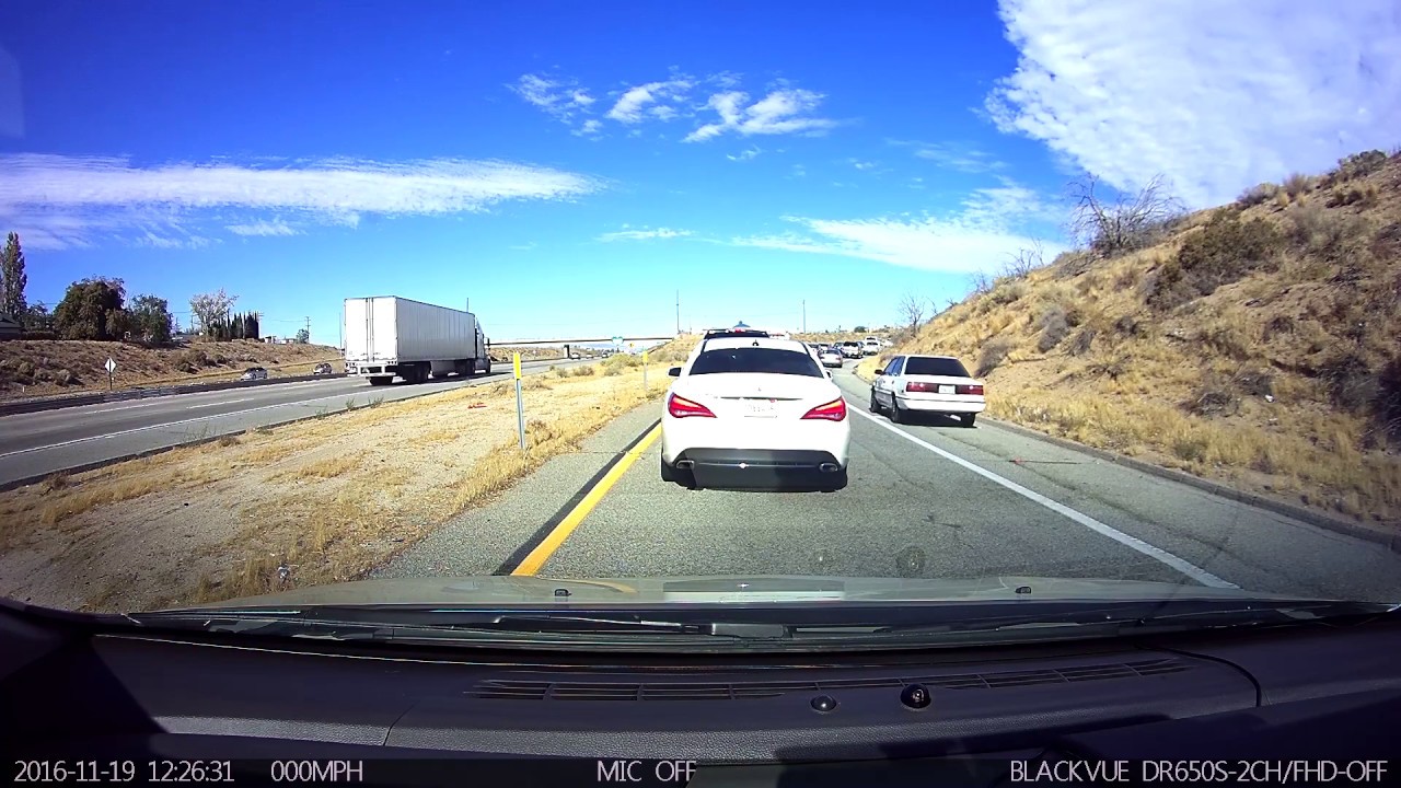 Crazy California Driver - YouTube