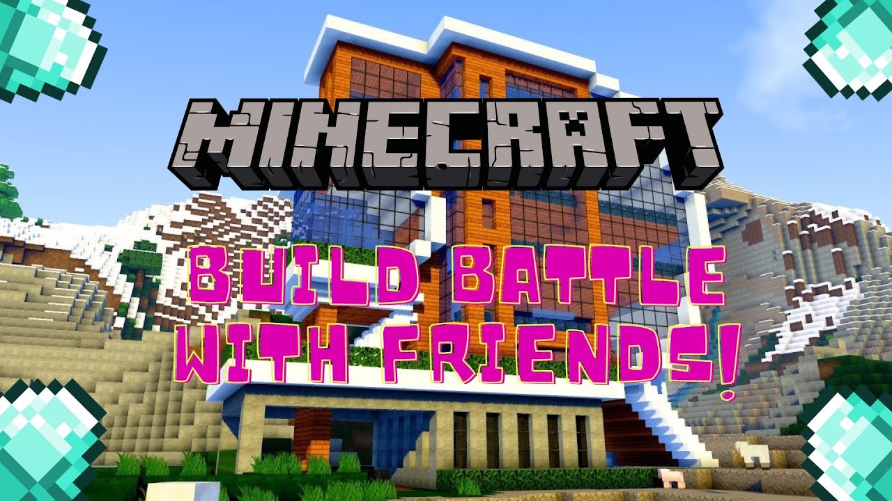 Minecraft Build Battle With Friends | Minecraft Hypixel - YouTube