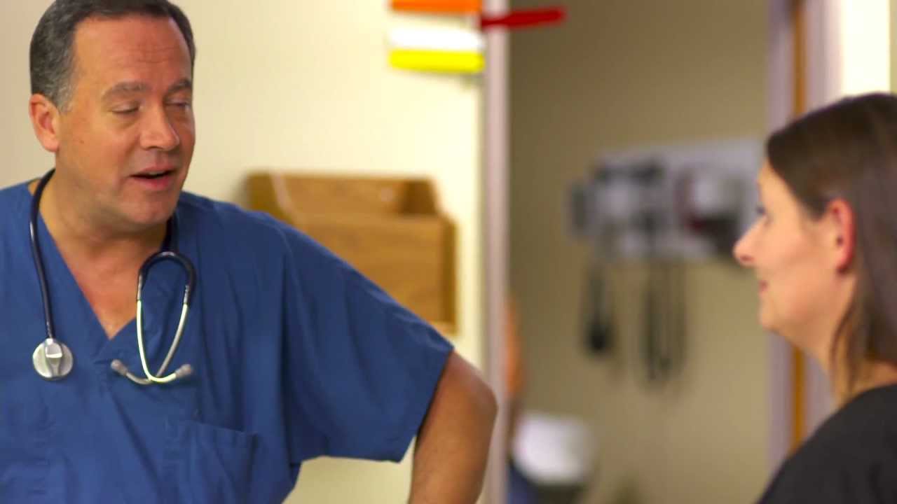 Footage of Dr. David Gill with Nurse (B-roll) - YouTube