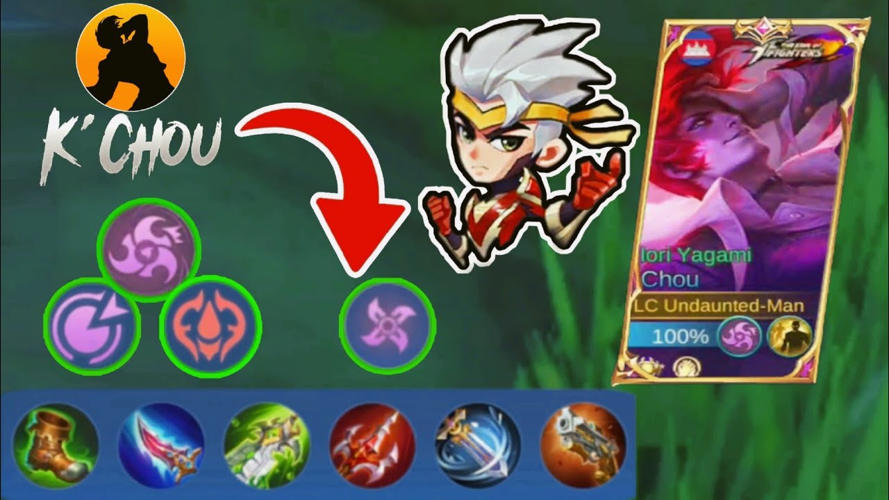 BEST EMBLEM SETS AND ITEMS FOR CHOU 2023 (YOU CAN TRY IT💯💥🥳) - YouTube