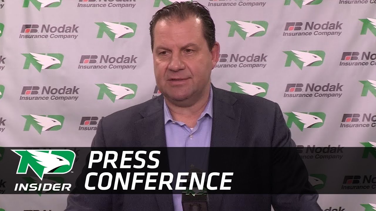 Brad Berry Press Conference | UND Hockey | 3/21/18 - YouTube