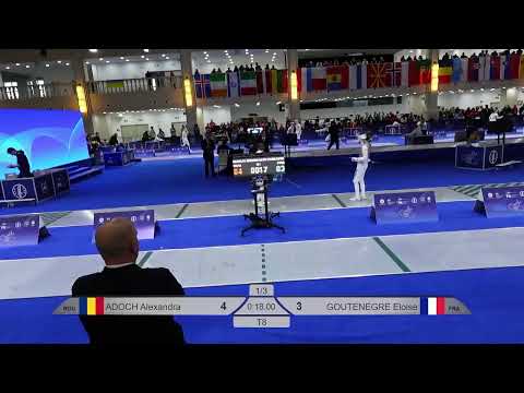 Euro Champs 2026 CWF - L8 - Alexandra Adoch ROU v Eloise Goutenegre FRA