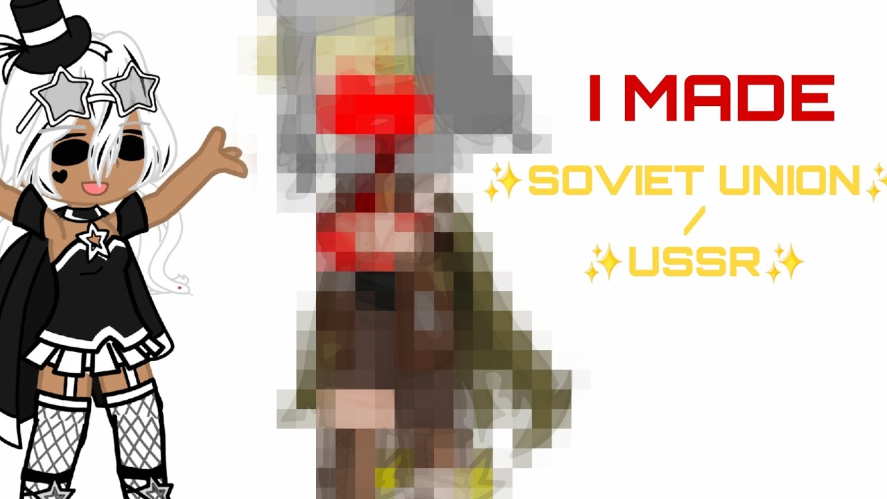 I made soviet union/USSR // fun fact: USSR is actually my favorite ...