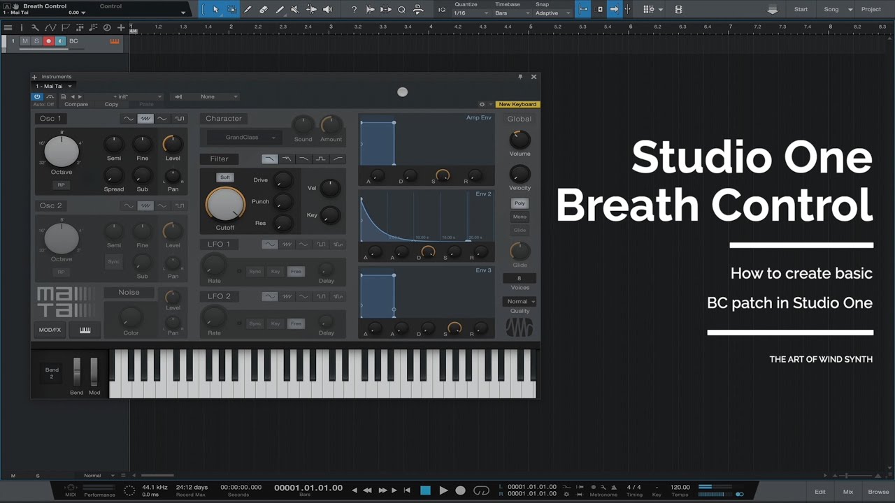 Studio One & Breath Control - YouTube