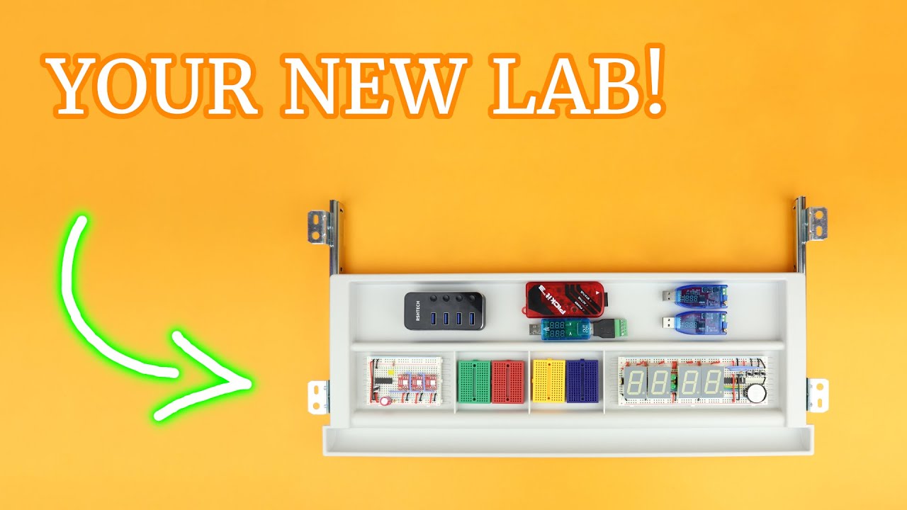 Your own electronics lab... in a tray! - YouTube