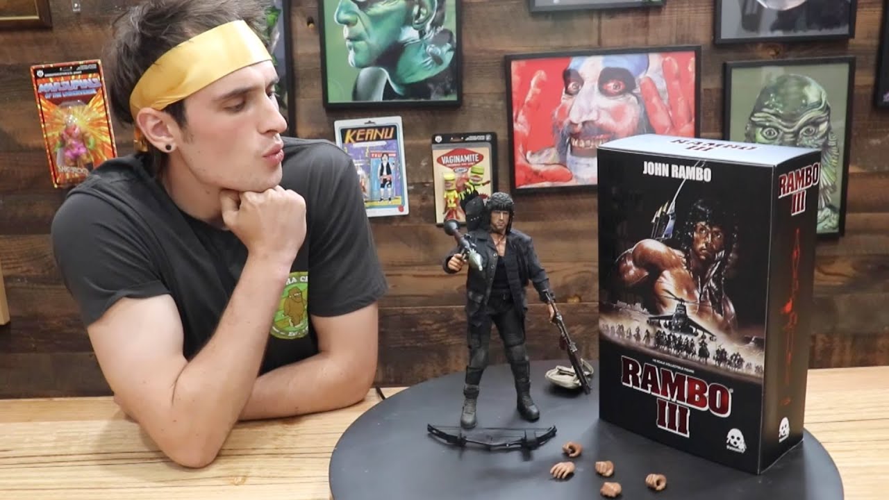Threezero x Rambo III 1/6th Scale Action Figure Unboxing with Josh ...