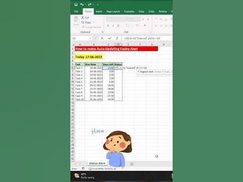 Never Miss an Expiry Date Again | Excel Expiry Alert Using IF Function | Hello Excel # ...